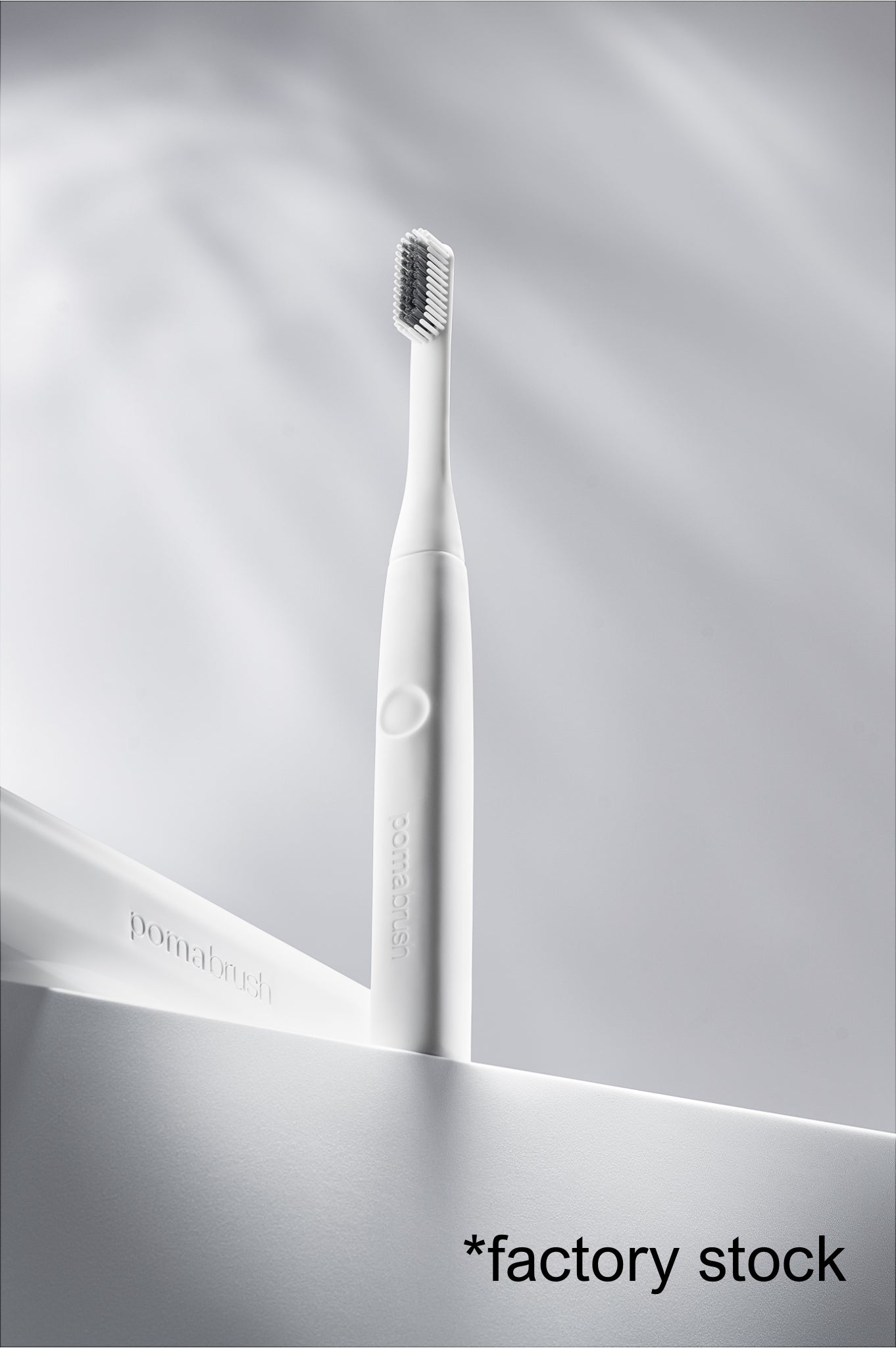 Pomabrush Factory Stock - Sonic Toothbrush Set - White